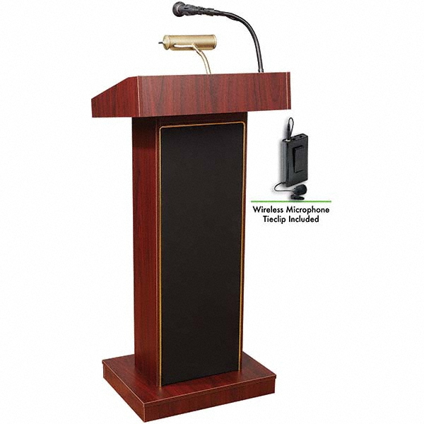 Oklahoma Sound - Wood Full Floor Lectern | MSC Direct