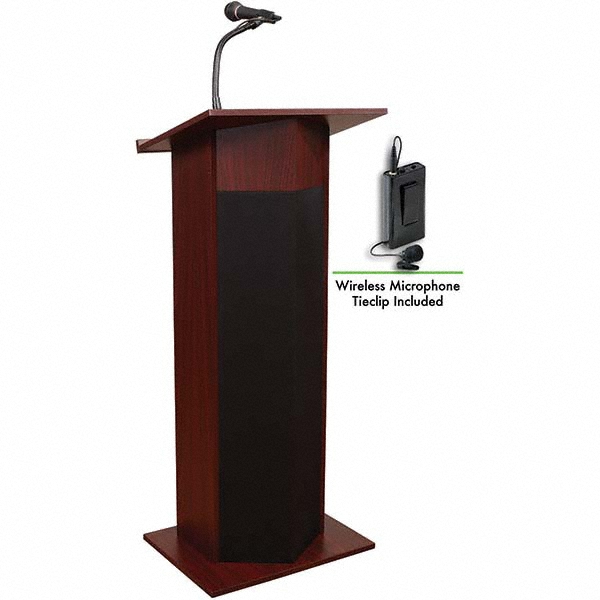 Oklahoma Sound - Wood Full Floor Lectern | MSC Direct