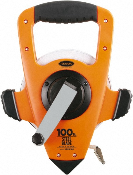 Keson - Tape Measure: 100' Long, 3/8" Width | MSC Direct