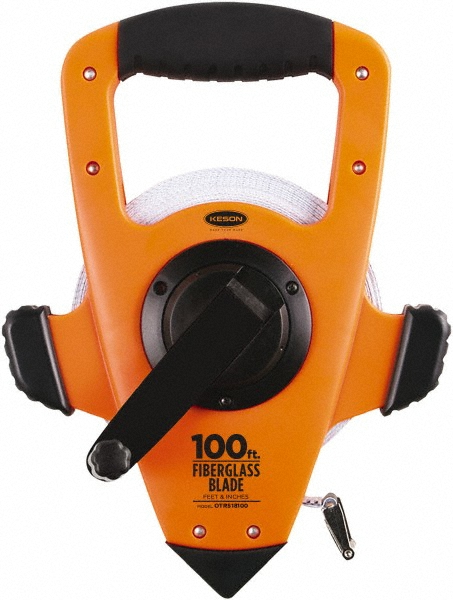 Keson - Tape Measure: 100' Long, 1/2" Width | MSC Direct