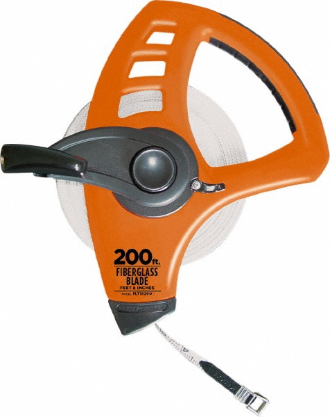 Keson - Tape Measure: 200' Long, 1/2" Width | MSC Direct