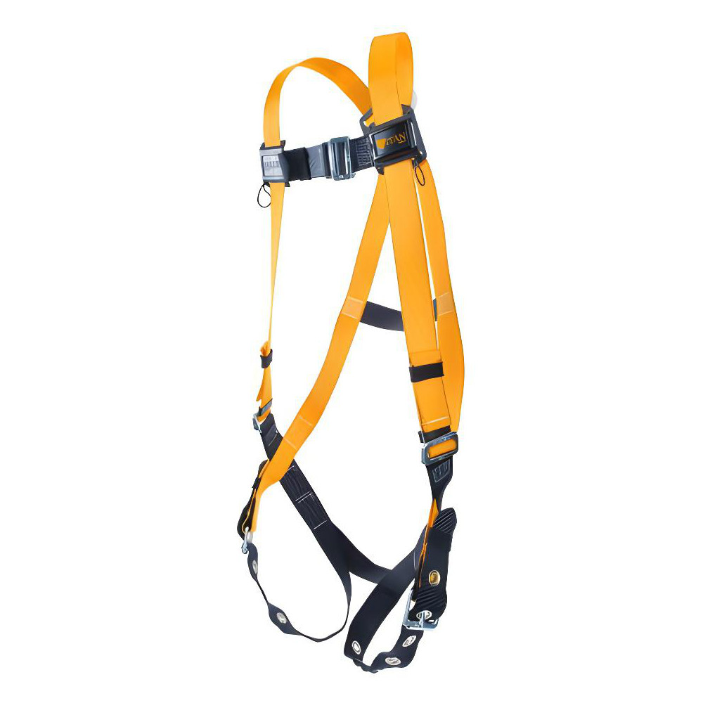 Miller - Fall Protection Harnesses: 400.000 Lb, Non-Stretch Style, Size ...