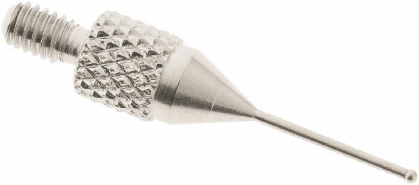 SPI - #4-48, 1/32" Diam, Chrome Alloy Steel Ball Needle Contact Point ...
