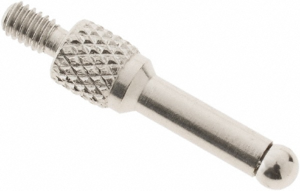 SPI - #4-48, 1/8" Diam, Chrome Alloy Steel Ball Needle Contact Point ...