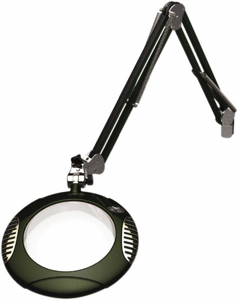 O.C. White - Task Light: LED, 43" Reach, Spring Suspension Arm, Clamp ...