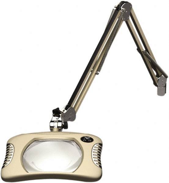 O.C. White - Task Light: LED, 43" Reach, Spring Suspension Arm, Clamp ...