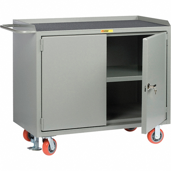 Little Giant® - Mobile Service Workbench Mobile Work Center: 24" OAD ...