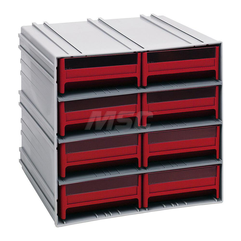 Quantum Storage - 8 Drawer, 8 Compartment, Small Parts Drawer Cabinet ...