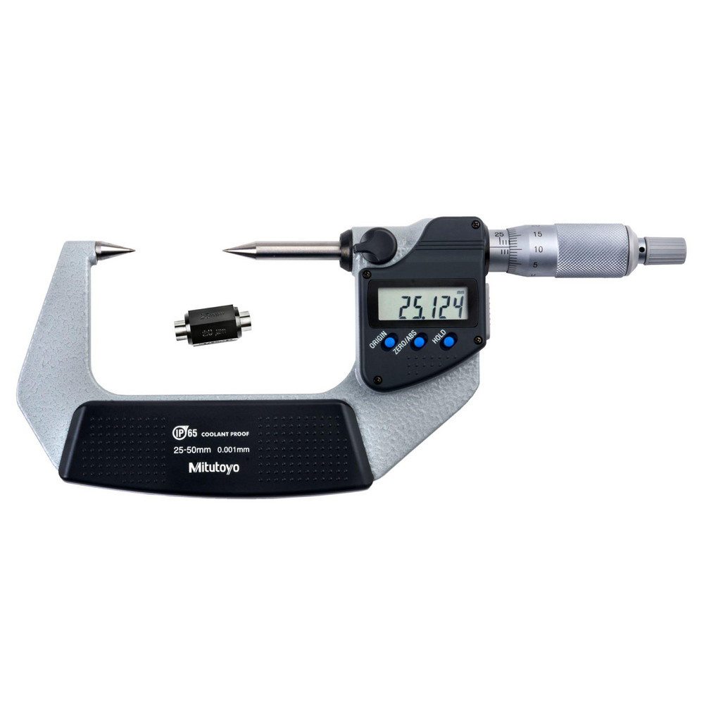 Mitutoyo - Point Micrometers: Minimum Measurement (Decimal Inch): 50 ...