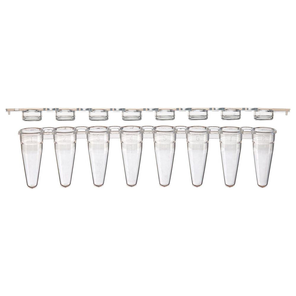Globe Scientific - Test & Sample Tubes: Type: Strip Tube; Capacity (ml ...