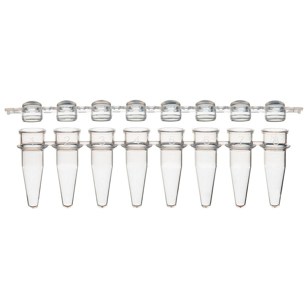 Globe Scientific - Test & Sample Tubes: Type: Strip Tube; Capacity (ml ...