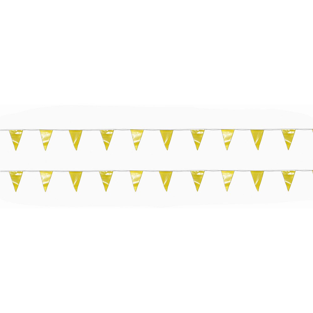 Garlock Safety Systems - Pennants: Color: Safety Yellow; Overall Length ...