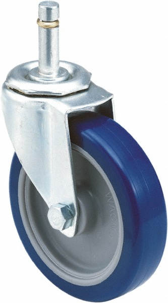 Value Collection - 4" Diam x 1" Wide x 4-11/16" OAH Stem Mount Caster ...