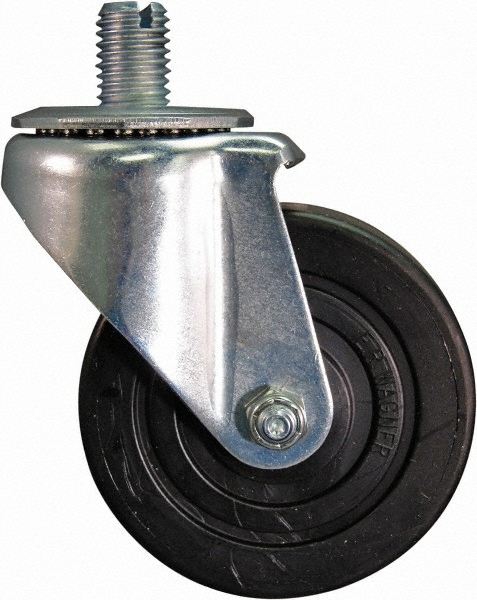 Value Collection - 4" Dia x 1-3/8" Wide x 4-7/8" OAH Stem Mount Caster ...