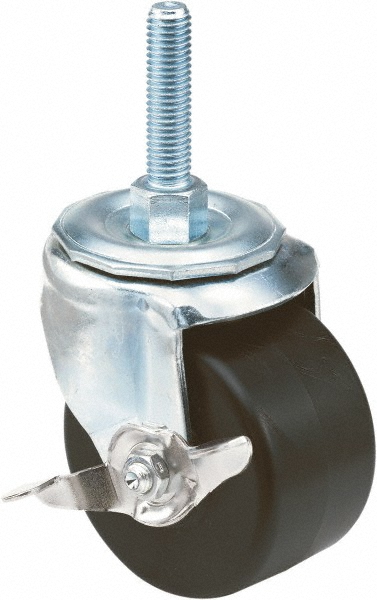 Value Collection - 3" Dia x 1-3/4" Wide x 3-1/4" OAH Stem Mount Caster ...