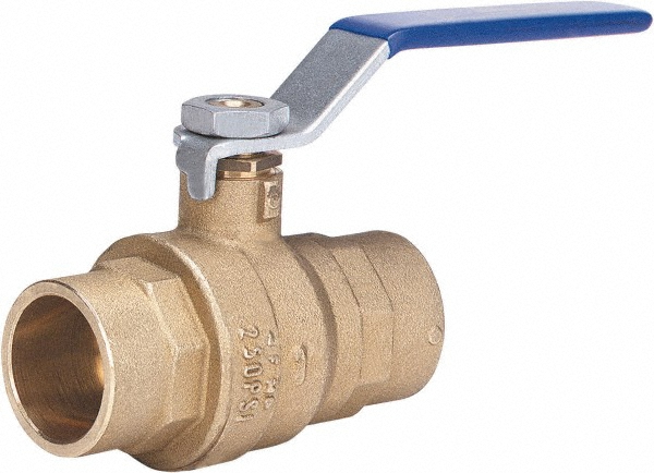 Value Collection - 3/4" Pipe, Brass Full Port Ball Valve - 45655800 ...