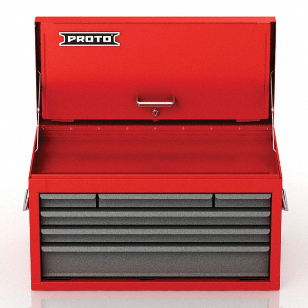 Proto - 6 Drawer Top Tool Chest - 36054658 - MSC Industrial Supply