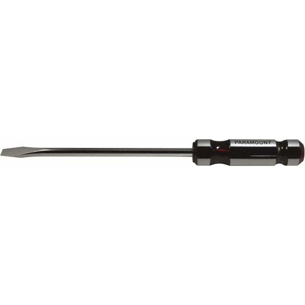 Paramount - Slotted Screwdriver: 3/8" Width, 16-13/32" OAL, 12" Blade ...