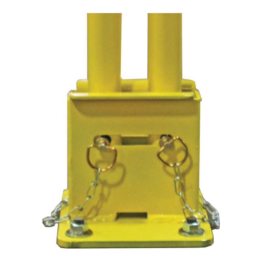 Garlock Safety Systems - Rail Mount Kits & Parts: Type: Guardrail Base ...