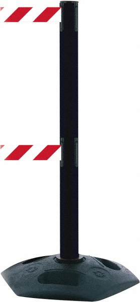 Tensator - 4 Way Stanchion: 38" High, Octagon Base | MSC Direct