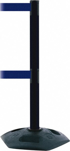 Tensator - 4 Way Stanchion: 38" High, Octagon Base | MSC Direct