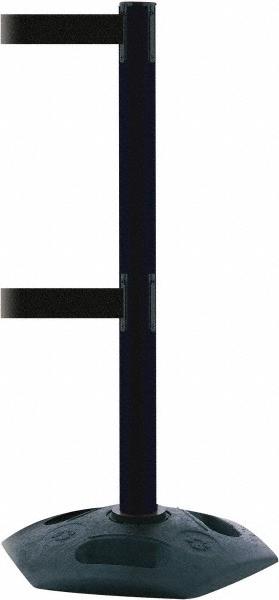 Tensator - 4 Way Stanchion: 38" High, Octagon Base | MSC Direct