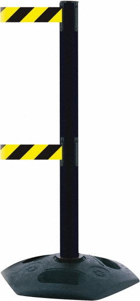 Tensator - 4 Way Stanchion: 38" High, Octagon Base | MSC Direct