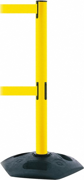 Tensator - 4 Way Stanchion: 38" High, Octagon Base | MSC Direct