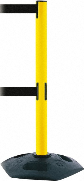 Tensator - 4 Way Stanchion: 38" High, Octagon Base | MSC Direct