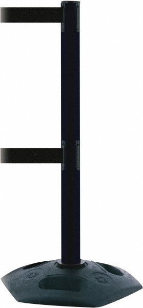 Tensator - 4 Way Stanchion: 38" High, Octagon Base | MSC Direct