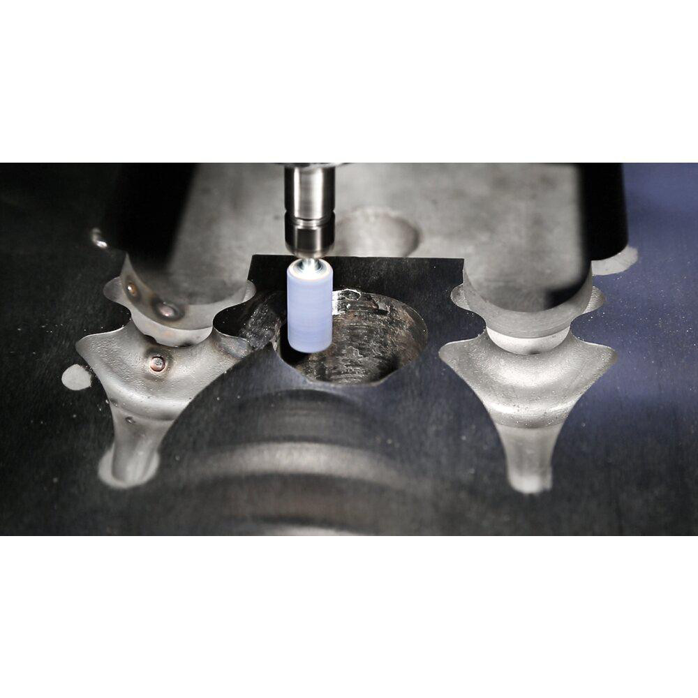 PFERD - Mounted Point: 1/4" Head Dia, 1/2" Thick, 1/8" Shank Dia, W163 ...