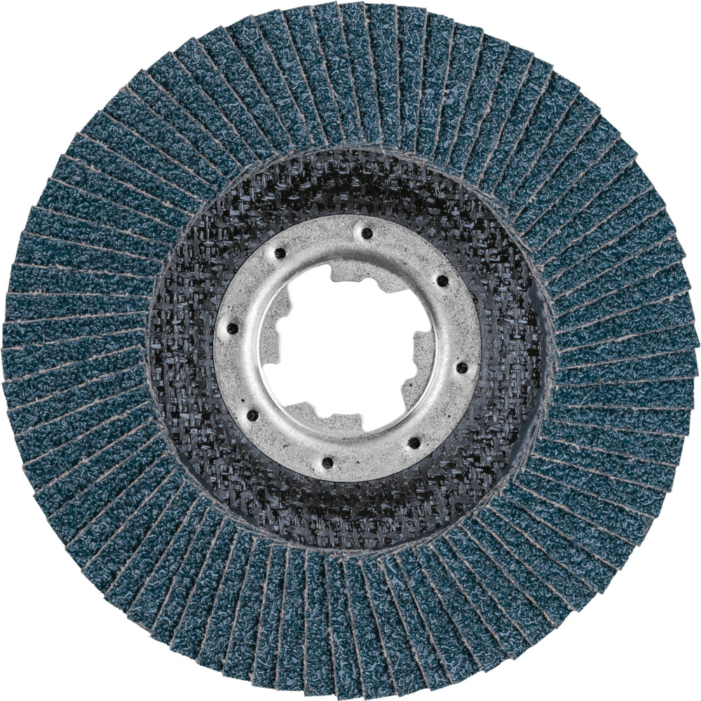 PFERD - Flap Disc: 5" Dia, 7/8 X-Lock" Hole, 40 Grit, Zirconia Alumina ...
