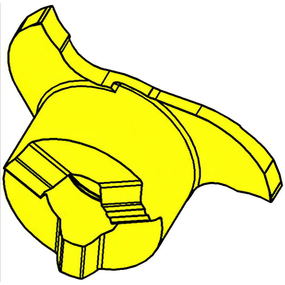 HORN - Groove Milling Tip Insert: 304009020 IG35, Carbide | MSC Direct