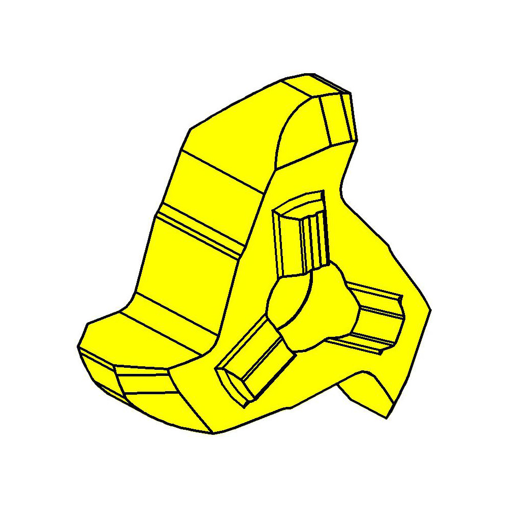 HORN - Groove Milling Tip Insert: 306454500 TN35, Carbide | MSC Direct