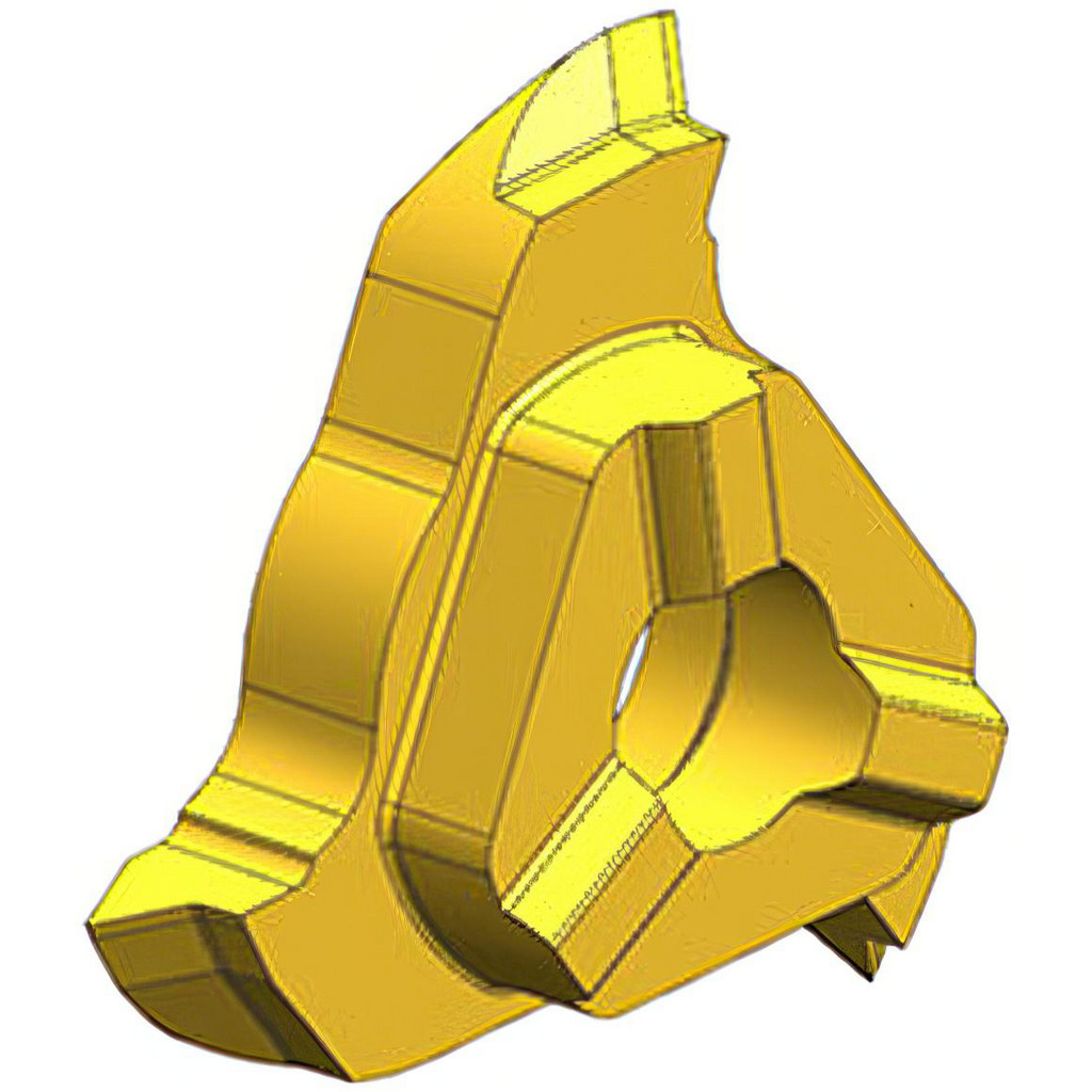 HORN - Groove Milling Tip Insert: 313072001 EG55, Carbide | MSC Direct