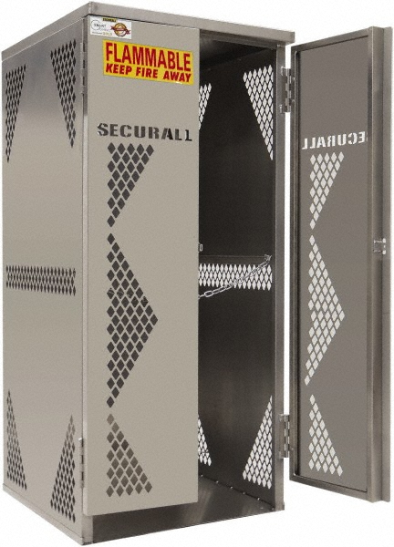 Securall Cabinets - Flammable & Hazardous Storage Cabinets: 2 Door ...