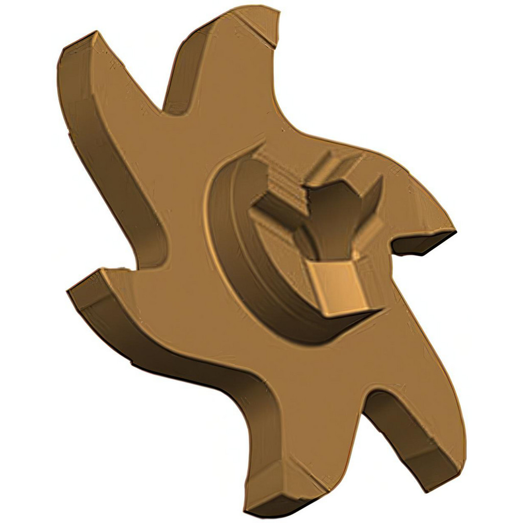 HORN - Tooth Milling Tip Insert: 6320300200 AS45, Carbide | MSC Direct