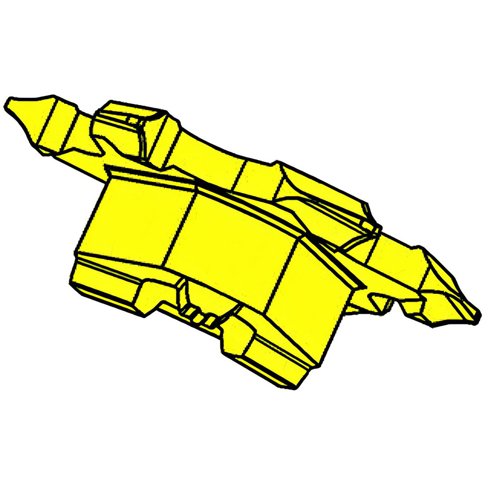 HORN - Tooth Milling Tip Insert: 61339721257 AS45, Carbide | MSC Direct