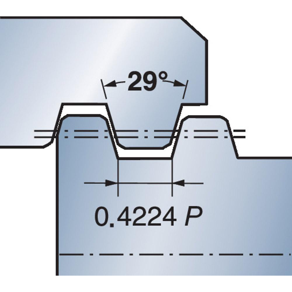 Sandvik Coromant - Laydown Threading Insert: 266RL22SA01F040E 1020 ...