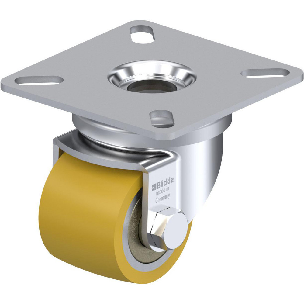 Blickle - Top Plate Casters: Mount Type: Plate; Number of Wheels: 1.000 ...