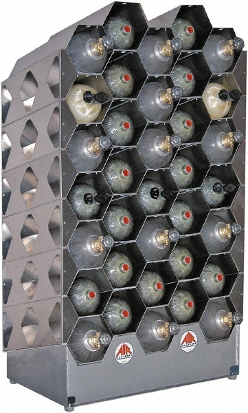 AIR Systems - SCBA/EEBA Air-Kaddy Cylinder Rack | MSC Direct
