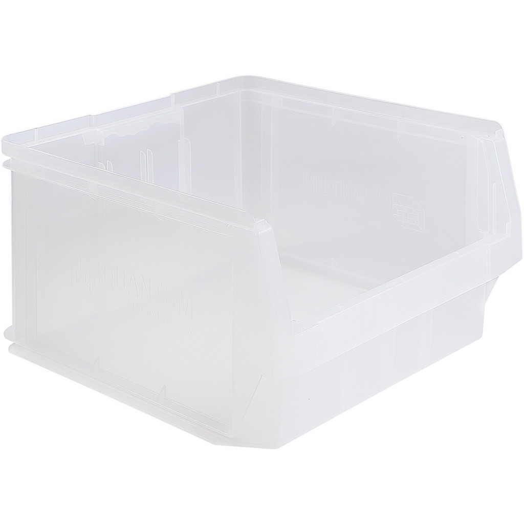 Quantum Storage - Bins: Bin Style: Stackable; Shape: Rectangle ...