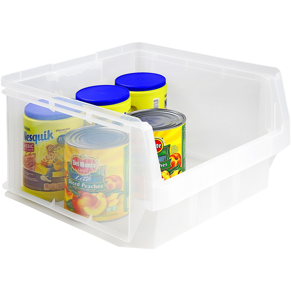 Quantum Storage - Bins: Bin Style: Stackable; Shape: Rectangle ...