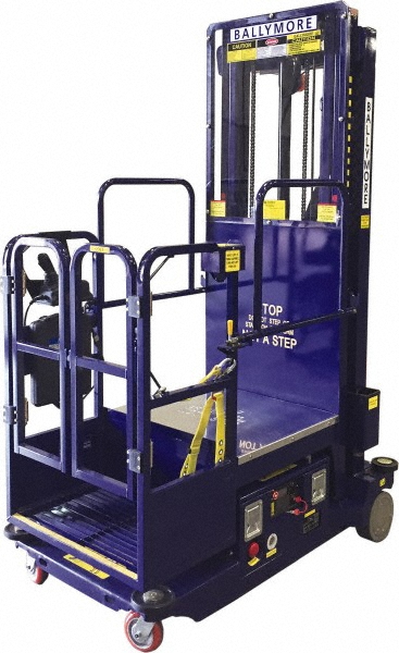 Ballymore - 18' Working Height, 650 Lb Capacity, Battery Operated ...