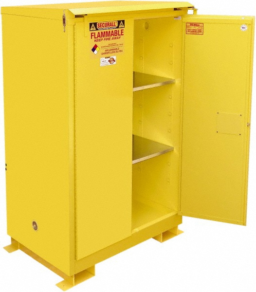 Securall Cabinets - Flammable & Hazardous Storage Cabinets: 90 gal Drum ...