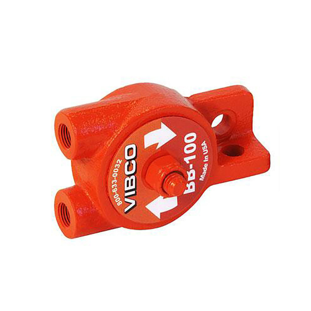 Vibco - 55 Lb. Force, 6 Cubic Feet per Minute, 24,000 RPM, 75 Decibel ...