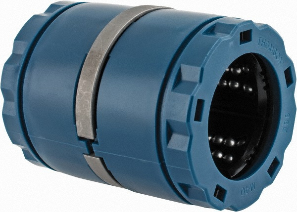 Thomson Industries - 40mm ID, 13,700 Lb Dynamic Load Capacity, Closed ...