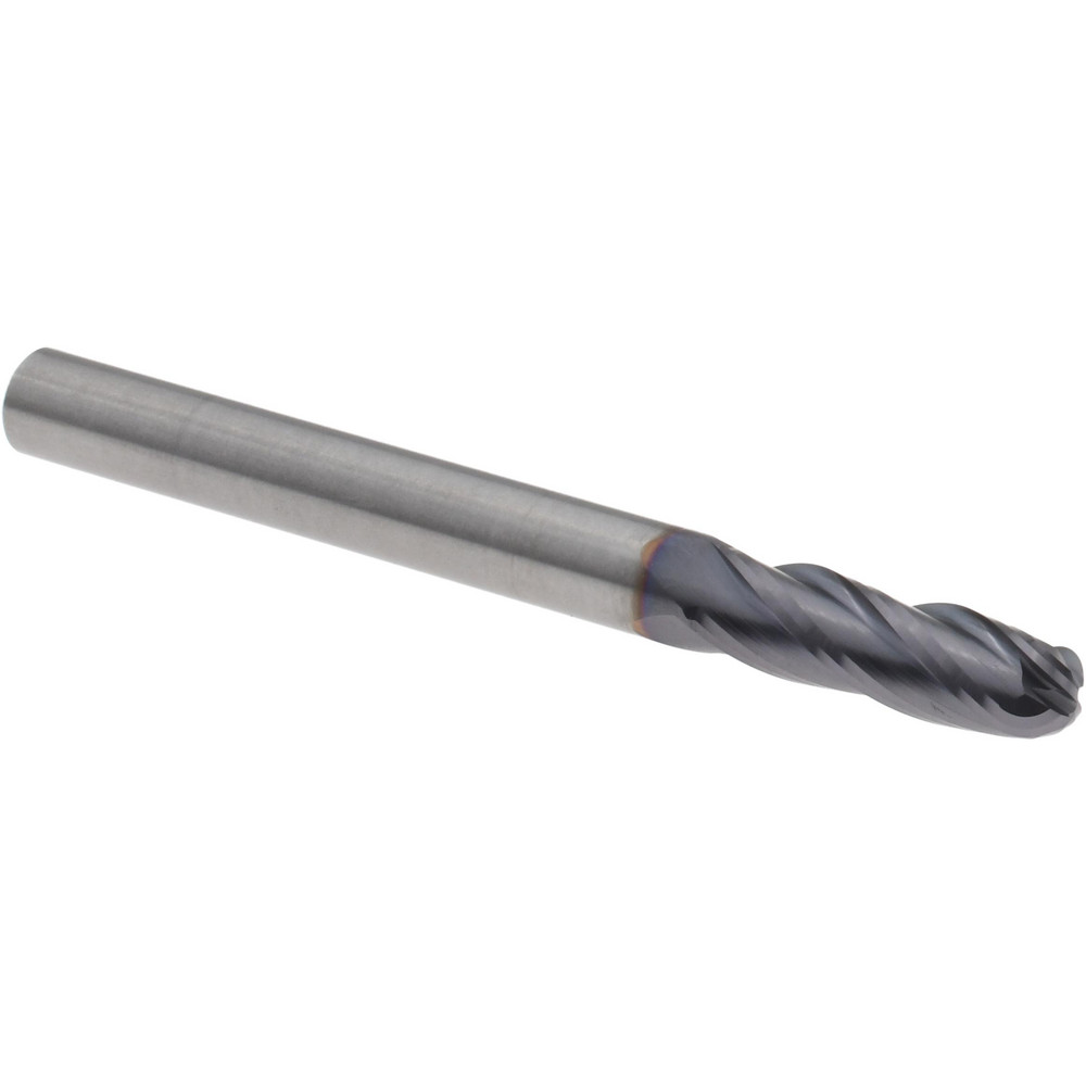 OSG - Ball End Mill: 3/16" Dia, 5/8" LOC, 4 Flute, Solid Carbide | MSC ...