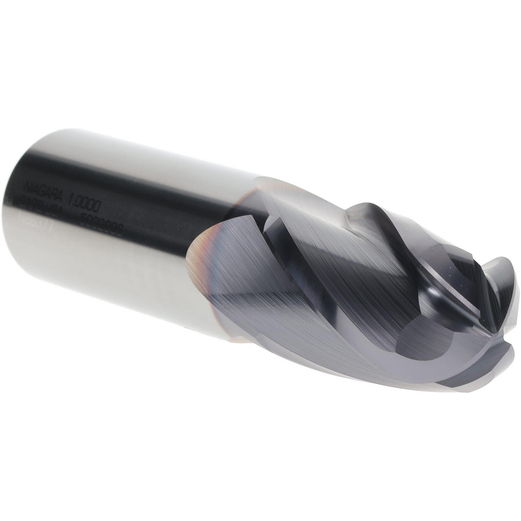 Seco - Ball End Mill: 1" Dia, 1-1/2" LOC, 4 Flute, Solid Carbide | MSC ...