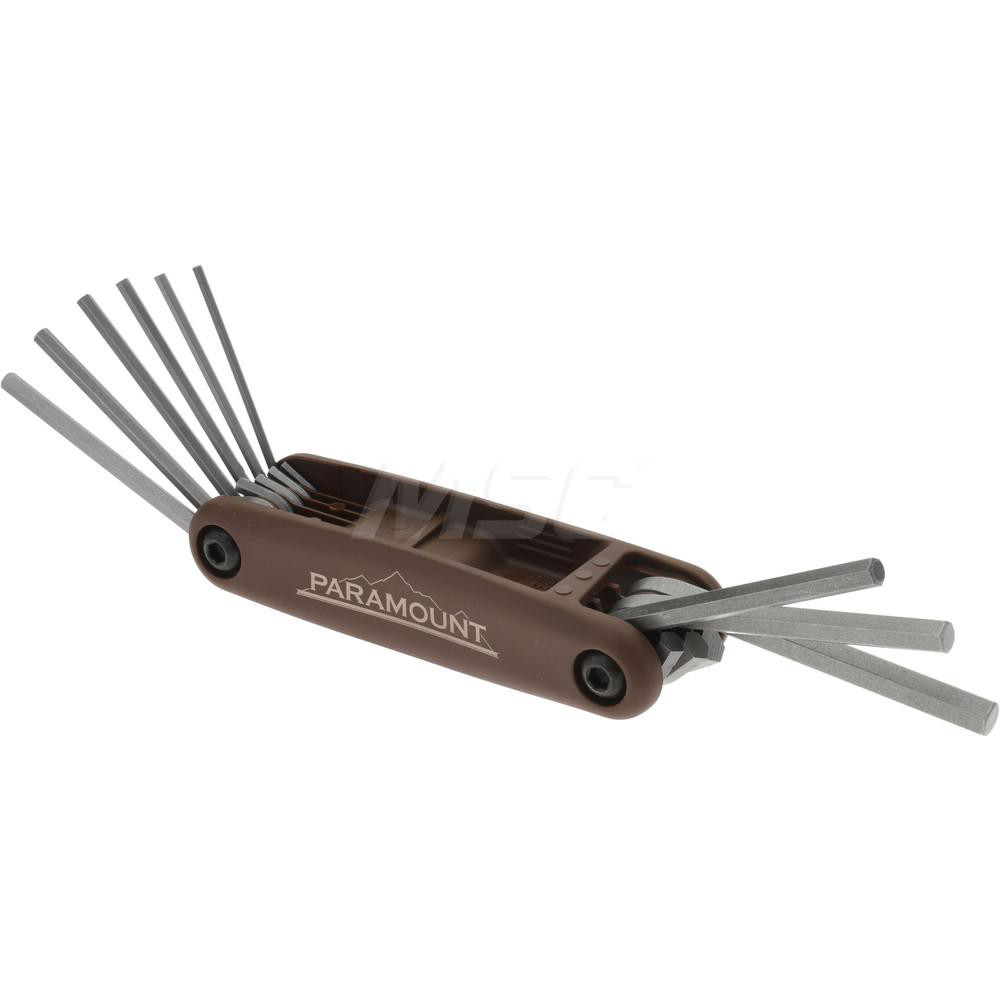 Paramount - 9 Piece Fold-Up Hex Key Set | MSC Direct